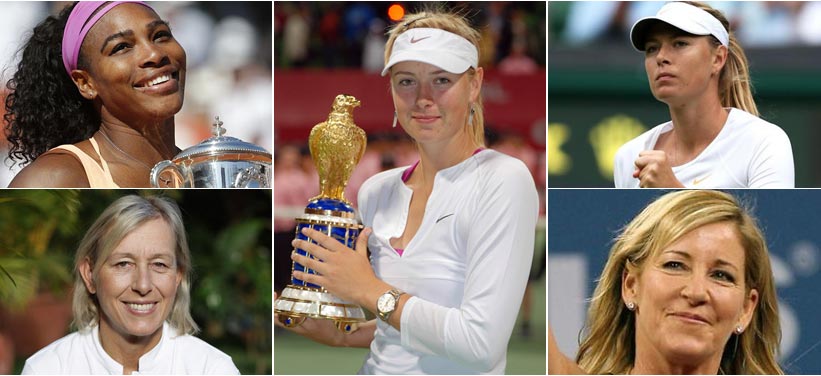 5 Best Women's/Female Tennis Players of all Time, Womens Day Celebration 5 Best Women's/Female Tennis Players of all Time, Womens Day Celebration